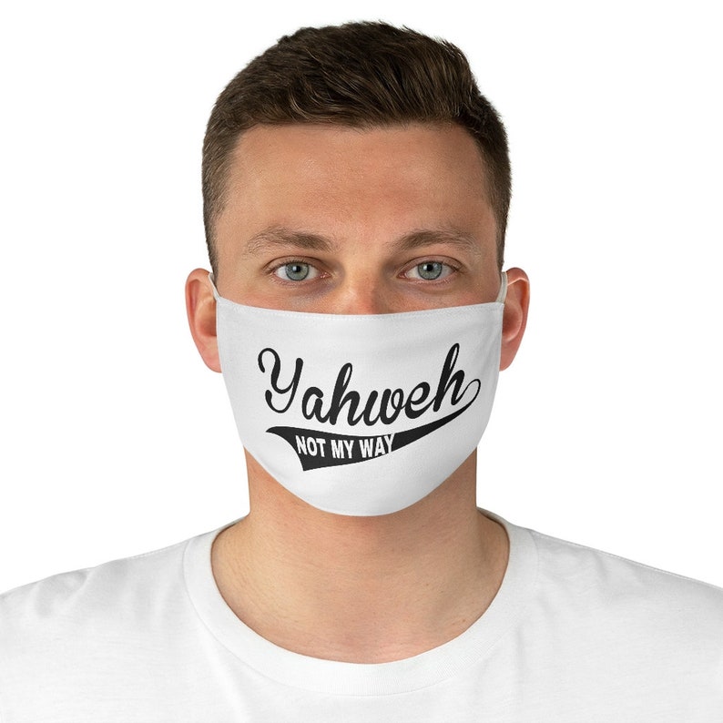Yaweh Christian Religious Fabric Face Mask | Etsy