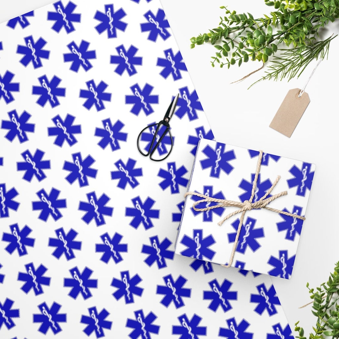 Paramedic EMT EMS Wrapping Paper - Etsy