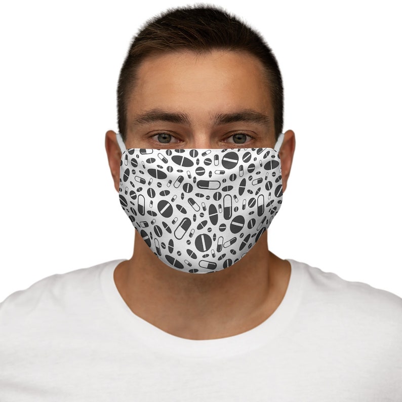 Pharmacy Tech Pill Medicine Snug-fit Polyester Face Mask - Etsy