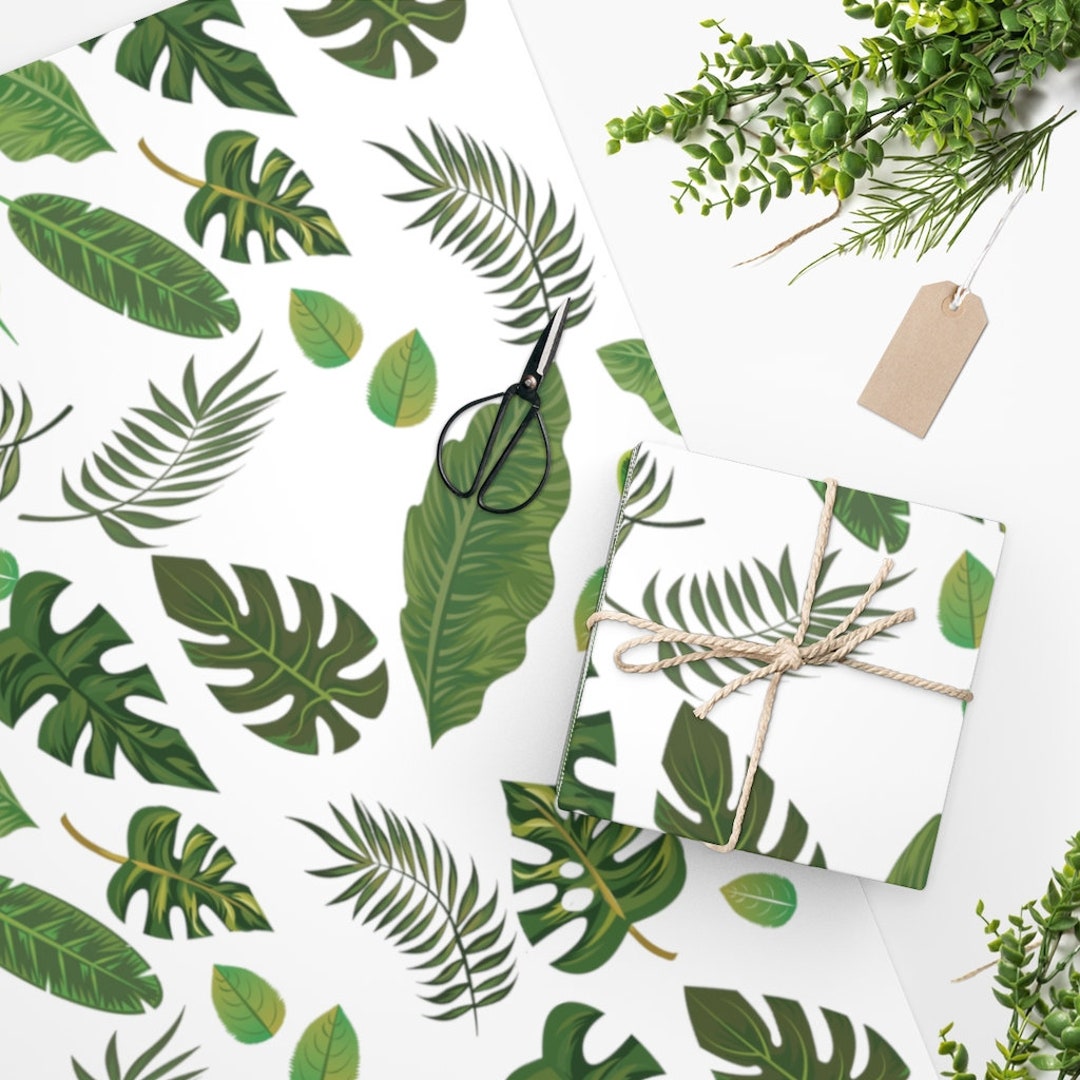 Houseplant Plant Mom Wrapping Paper - Etsy