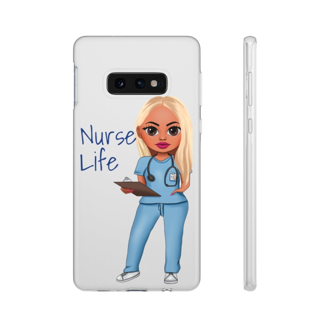 Nurse Life RN Scrubs CNA Flexi Phone Cases - Etsy