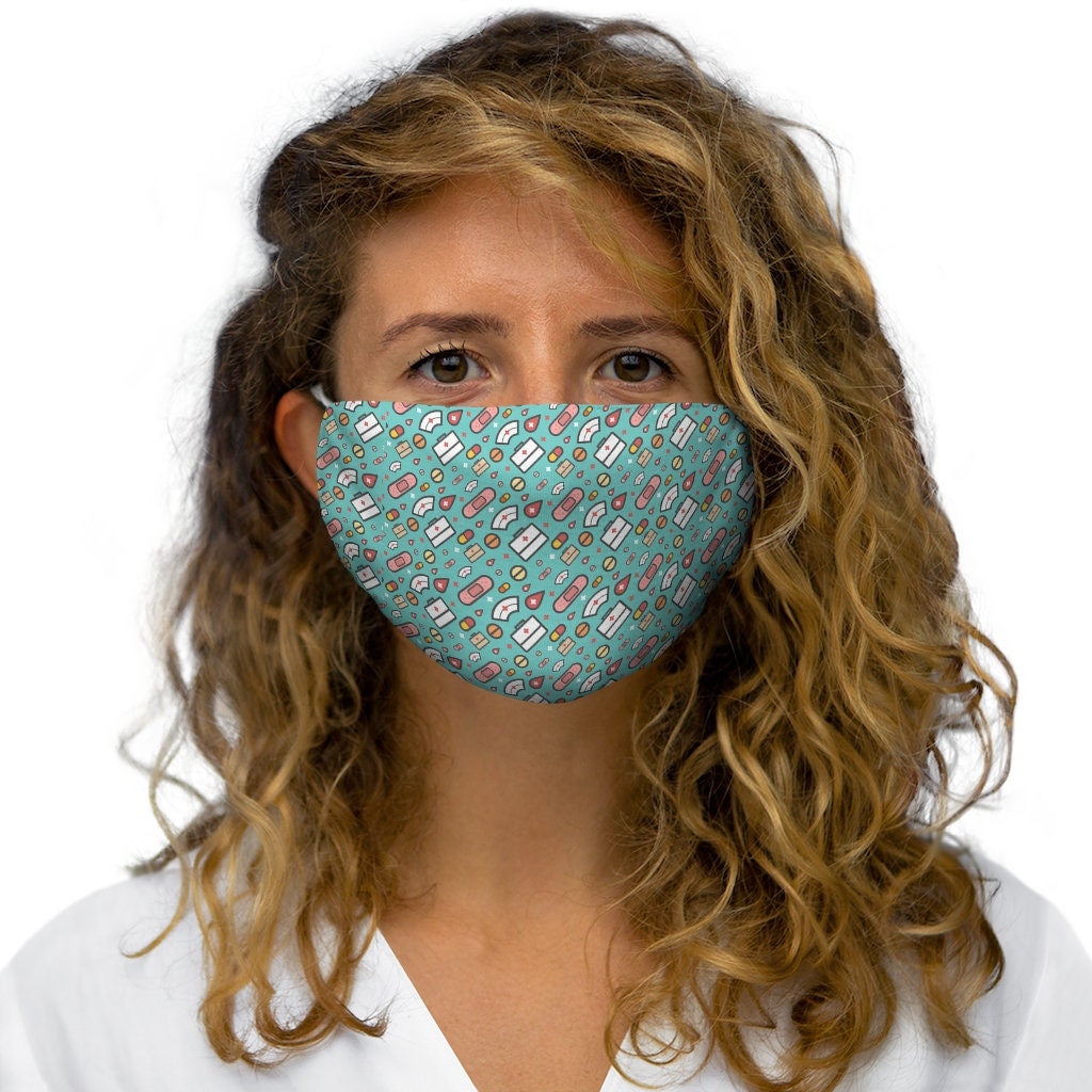 Nurse RN CNA Snug-fit Polyester Face Mask - Etsy