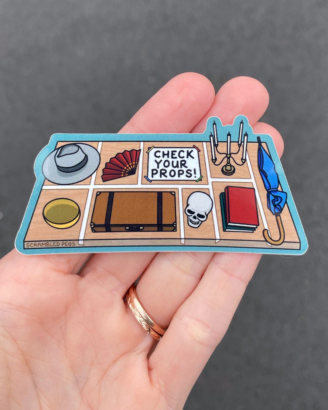 Check Your Props Sticker Waterproof Laptop Decal Gift for Nonbinary ...