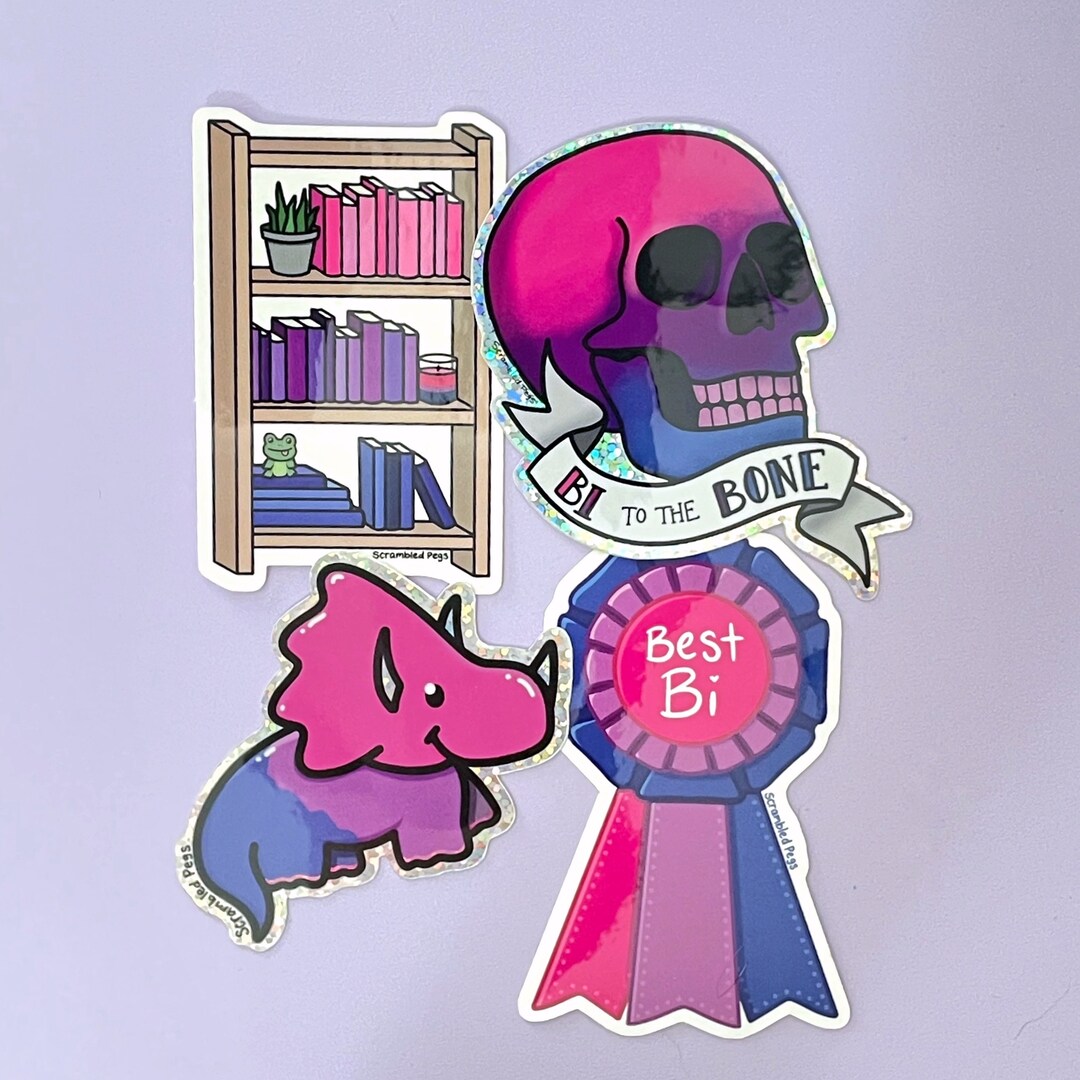 Bisexual Pride Sticker Pack Bundle - Etsy