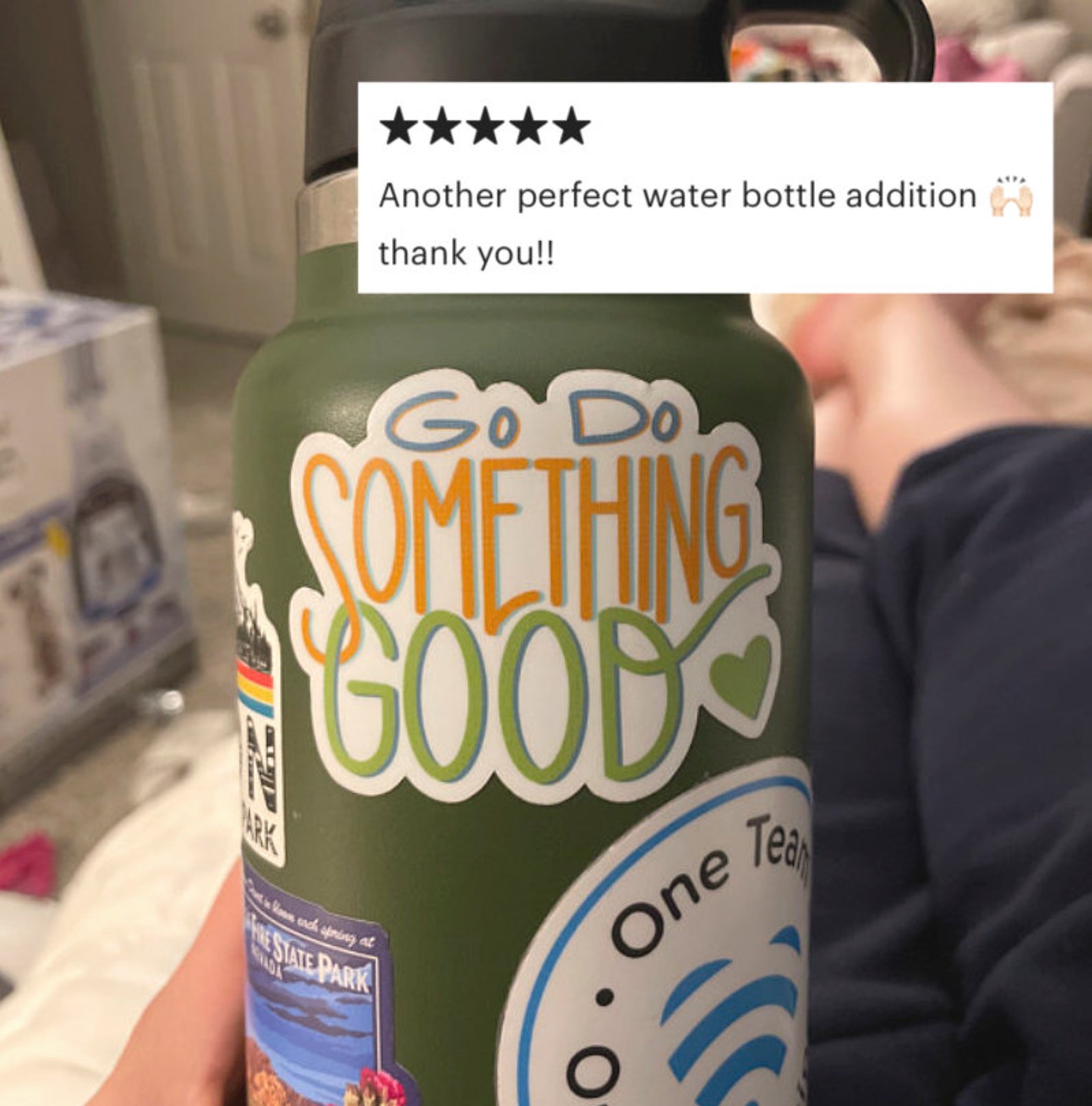 Go Do Something Good Vinyl Sticker Motivational Quote Laptop | Etsy