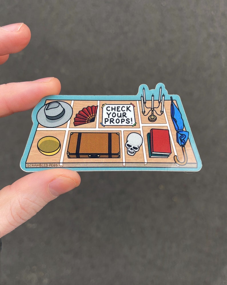 Check Your Props! Sticker Waterproof Laptop Decal Gift for Nonbinary ...