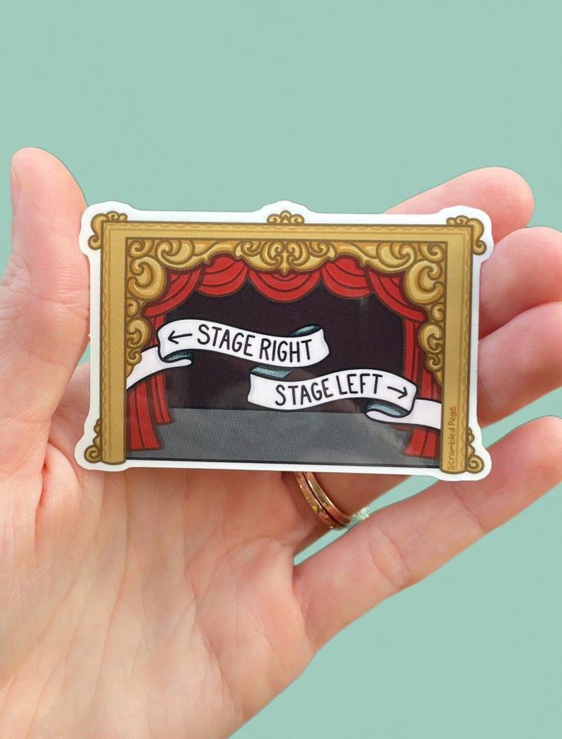 Theatre Sticker Pack Bundle - Theater Kid Tech Week Gift Costume Props ...