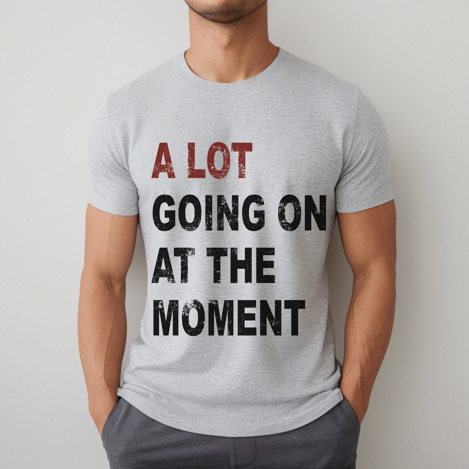 A Lot Going on at the Moment Comfort Colors T-shirt Not a Lot - Etsy