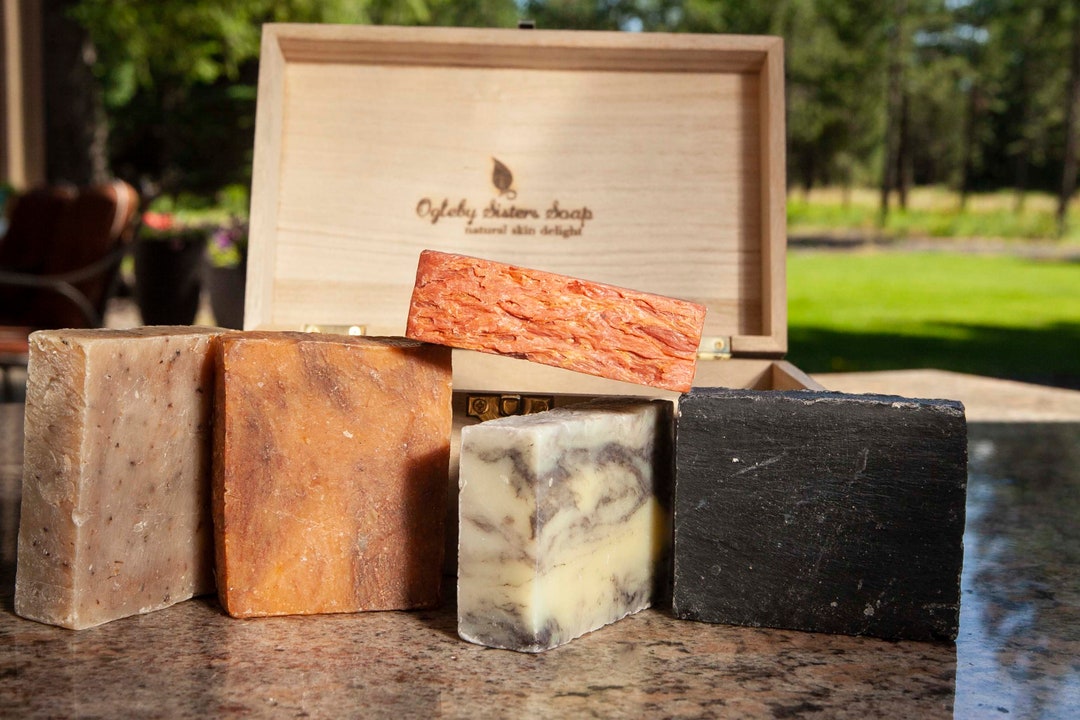 5 Bars of Soap in a Box for Women Ogleby - Etsy