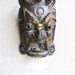 Authentic Tibetan Yama Mask - Yama God of Death - Tibetan Wood Shaman ...
