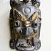 Authentic Tibetan Yama Mask - Yama God of Death - Tibetan Wood Shaman ...