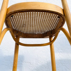 Vintage Hoffmann Bentwood Thonet ‘811’ Bar Stools by Fmg - Made in ...