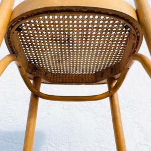 Vintage Hoffmann Bentwood Thonet ‘811’ Bar Stools by Fmg - Made in ...