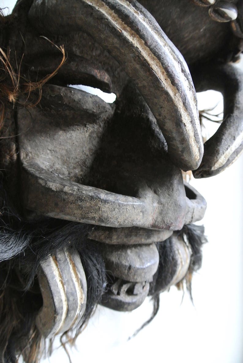 Guere War Mask - Ivory Coast Mask - African Mask - African War Mask ...