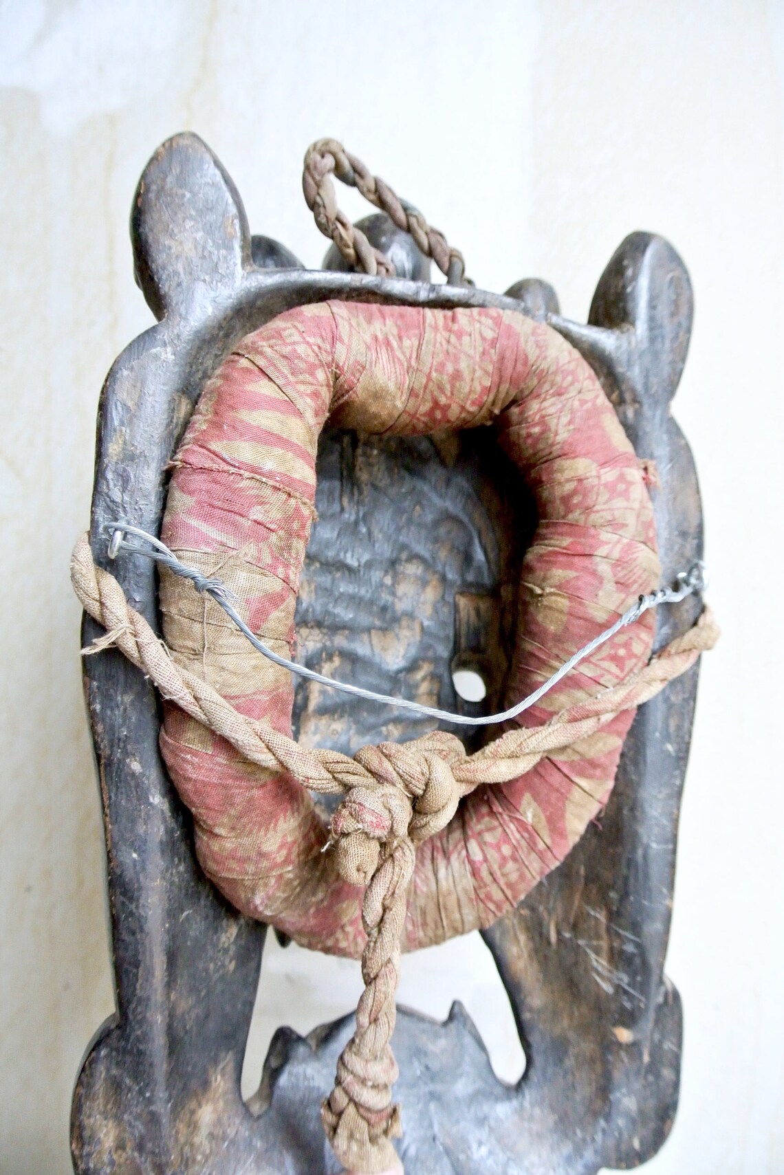 Authentic Tibetan Yama Mask - Yama God of Death - Tibetan Wood Shaman ...