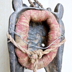 Authentic Tibetan Yama Mask - Yama God of Death - Tibetan Wood Shaman ...