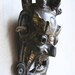 Authentic Tibetan Yama Mask Yama God of Death Tibetan Wood Shaman ...