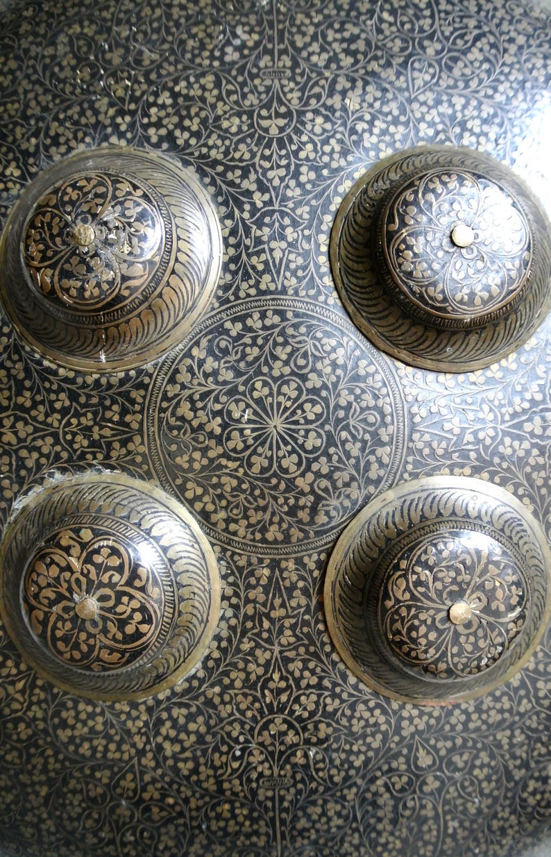 Stunning 19th Century Dhal Shield 22 Dhal/sipar - Etsy