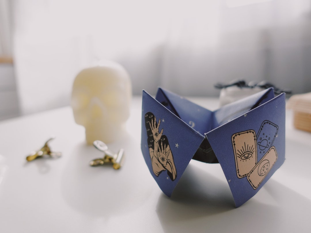 Printable Fortune Teller / Cootie Catcher — Halloween, Digital Download ...