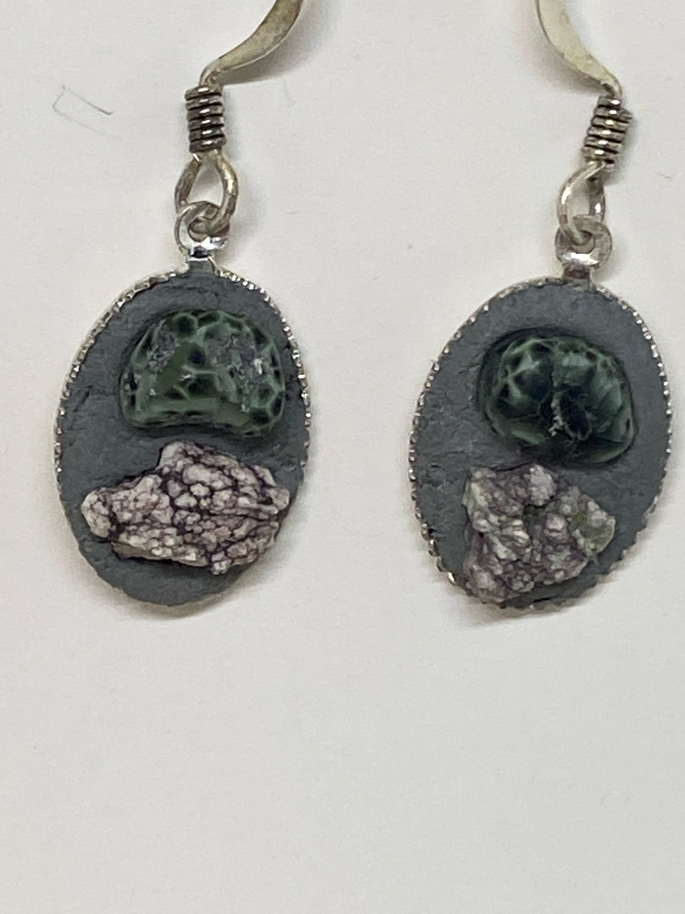 Rare Greenstone Earrings - Etsy