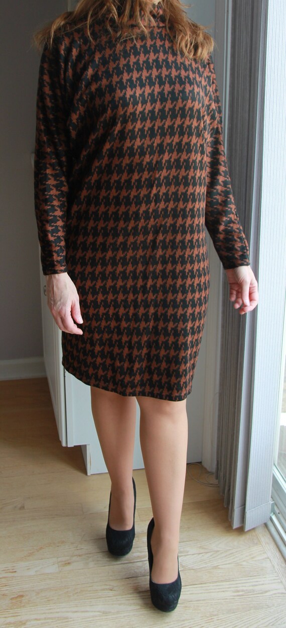 Vintage units dress brown - Gem