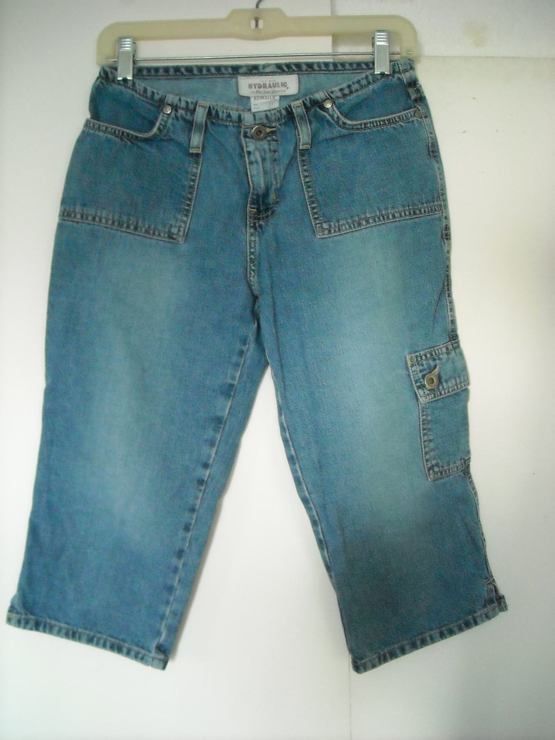 Vintage Capris/capri Jeans/distressed Capri/distressed Jeans/size 3 ...