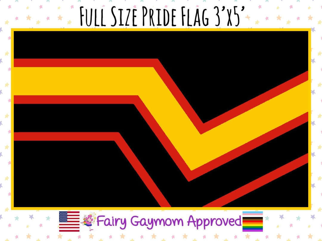 LGBTQA Rubber Pride Flag - Etsy