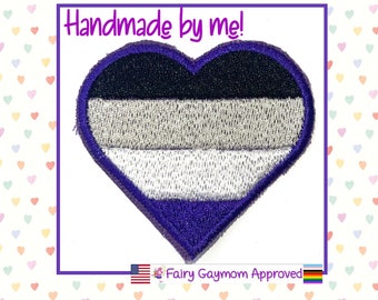Asexual Pride Lips Patch - Etsy