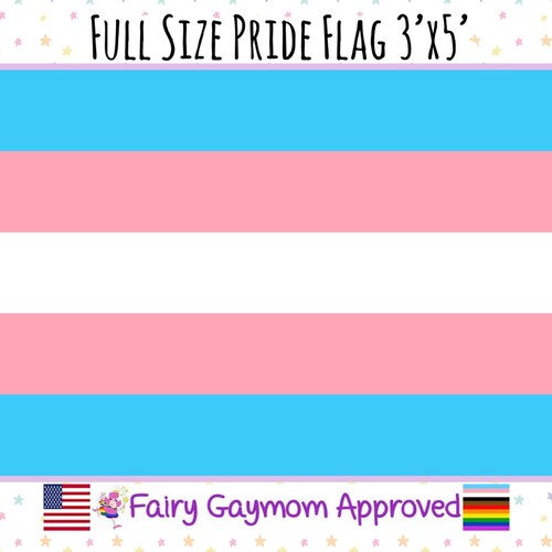Transgender Pride Flag 3x5 Feet - Etsy
