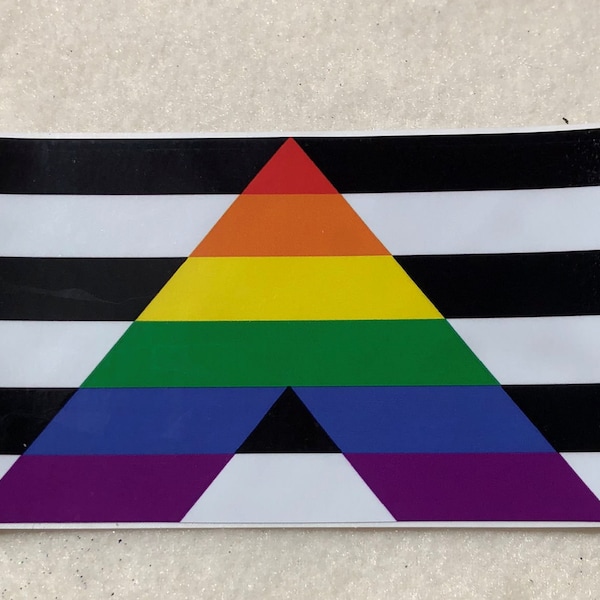 Straight Pride Sticker - Etsy