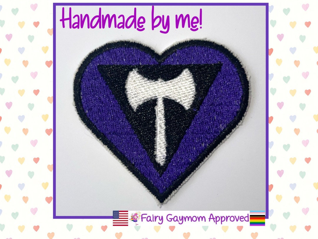 LGBTQA Pride Labrys Lesbian Patch - Etsy