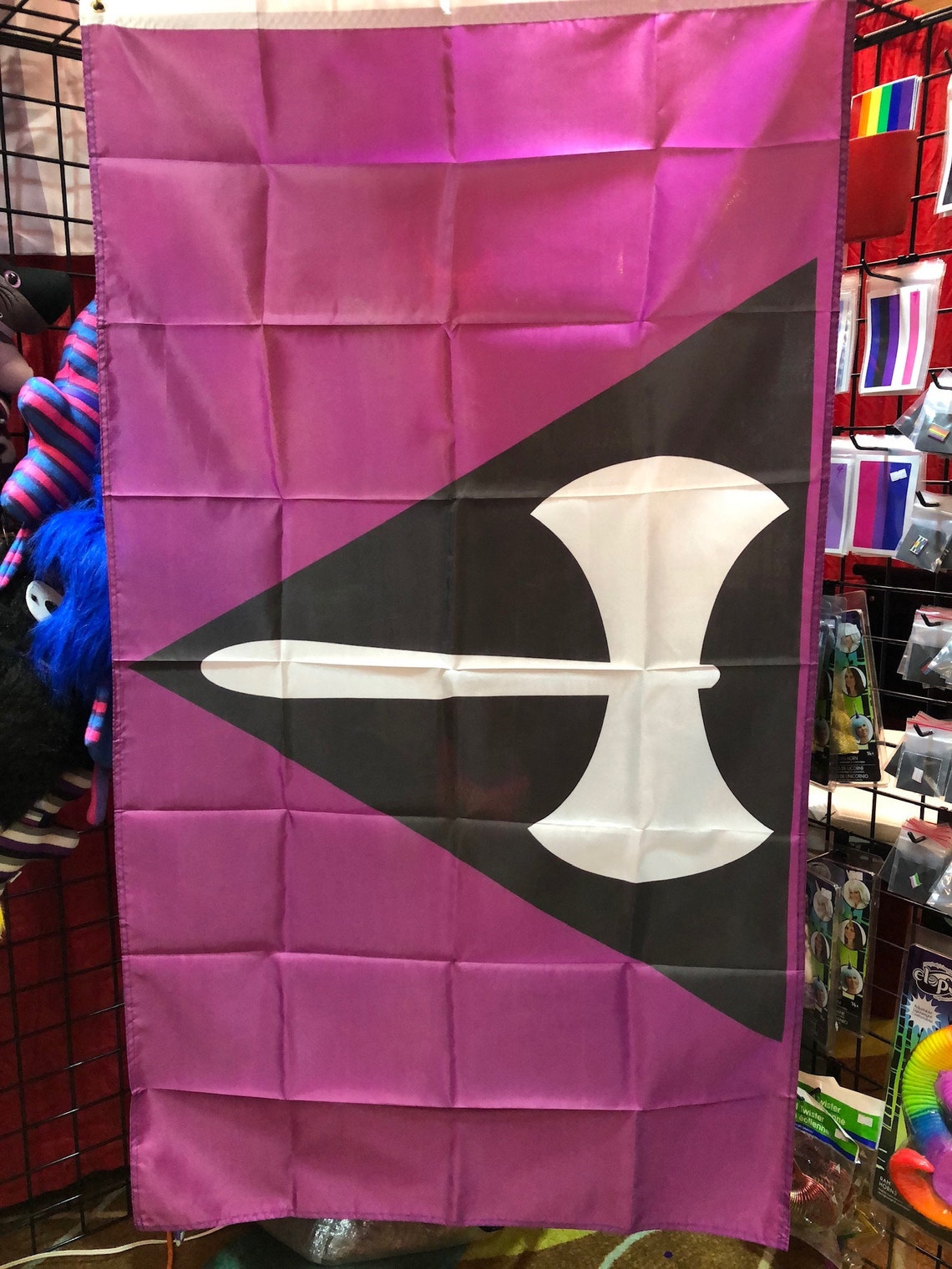 LGBTQA Labrys Lesbian Pride Flag | Etsy