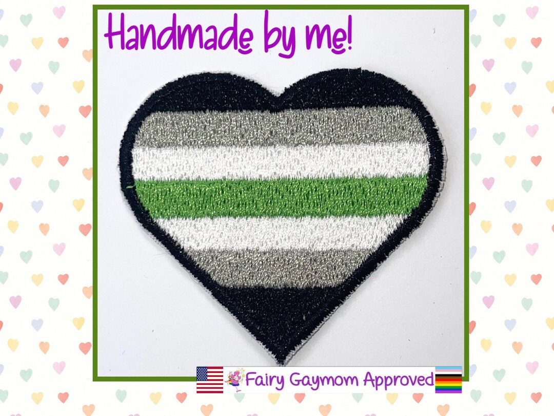 LGBTQA Pride Agender Patch - Etsy