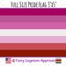 LGBTQA Pink Lesbian Pride Flag - Etsy