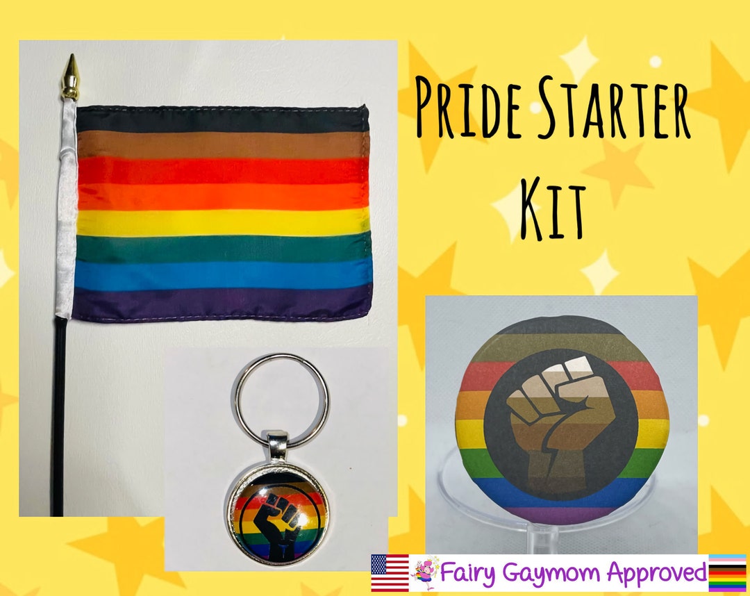 LGBTQA Philadelphia BLM Rainbow Pride Starter Kit - Etsy