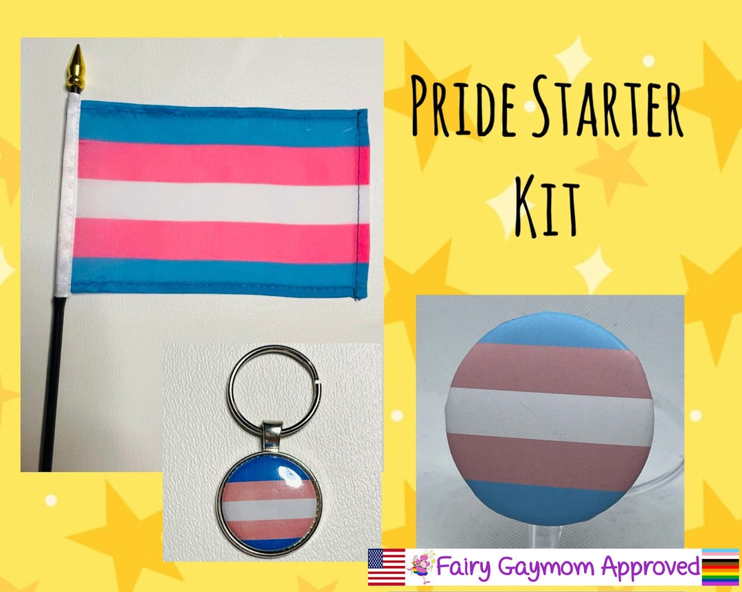 LGBTQA Transgender Pride Starter Kit - Etsy
