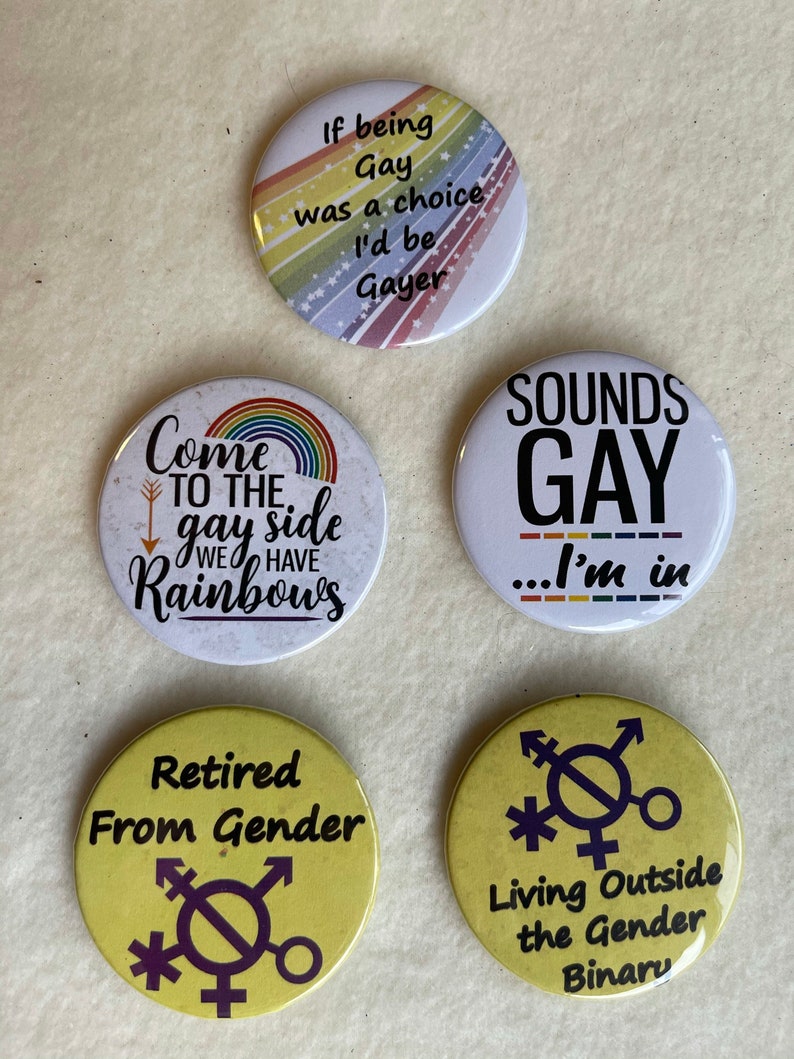LGBTQA Genderfluid Pride Starter Kit | Etsy