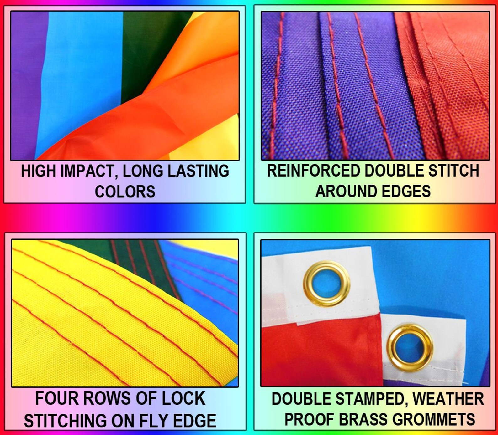 LGBTQA Pony Pride Flag | Etsy