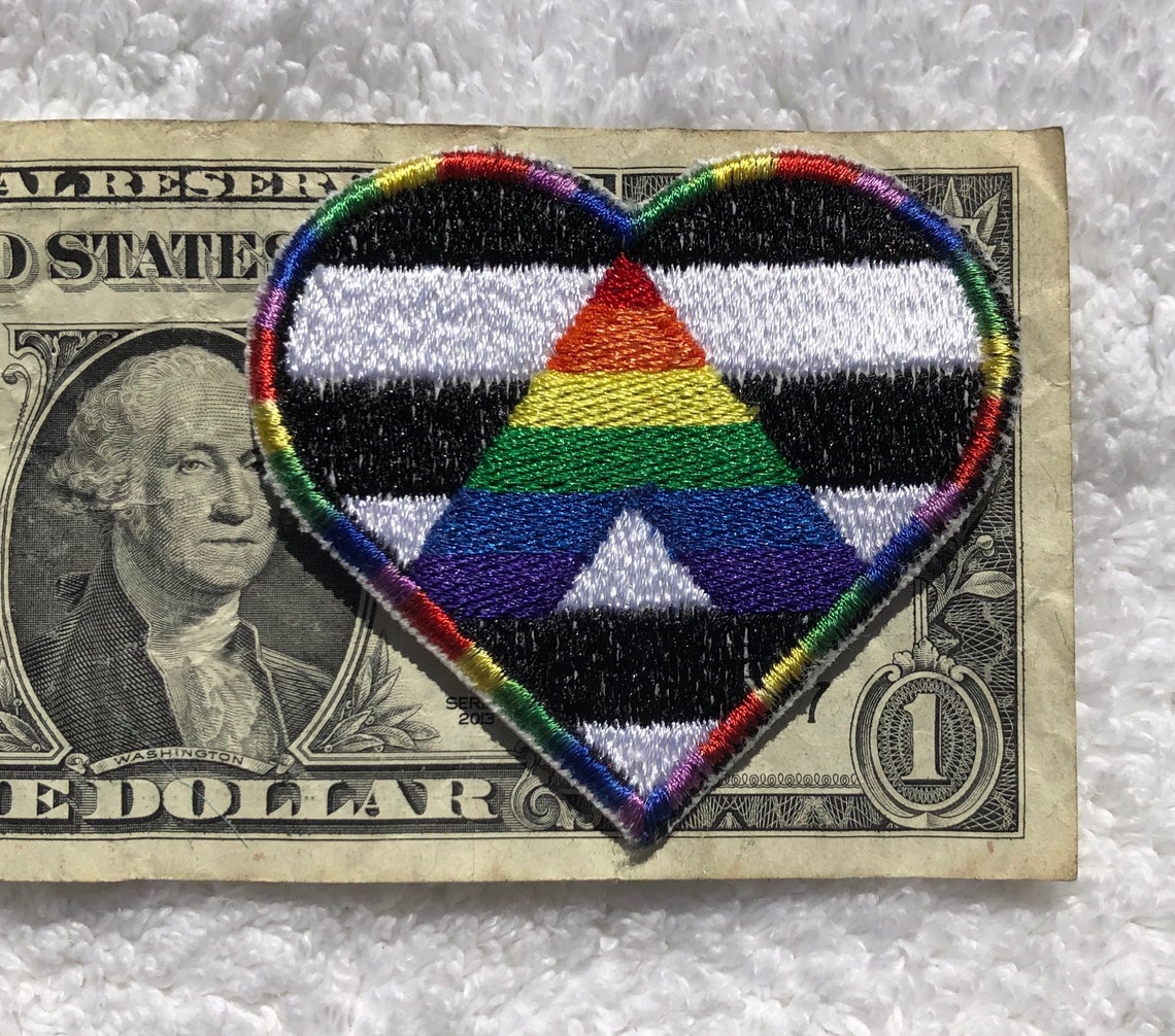 LGBTQA Pride Straight Ally Patch - Etsy