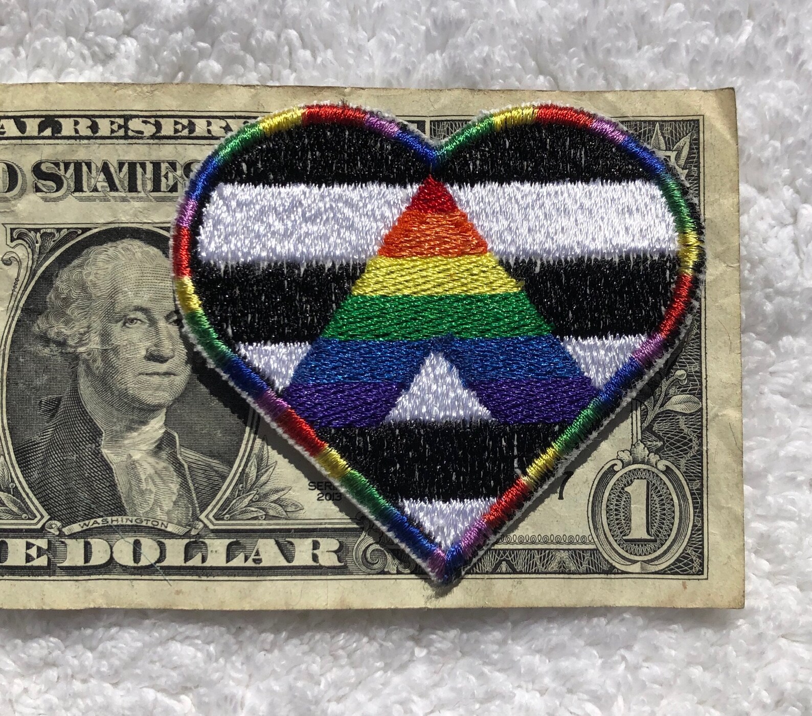 LGBTQA Pride Straight Ally Patch - Etsy