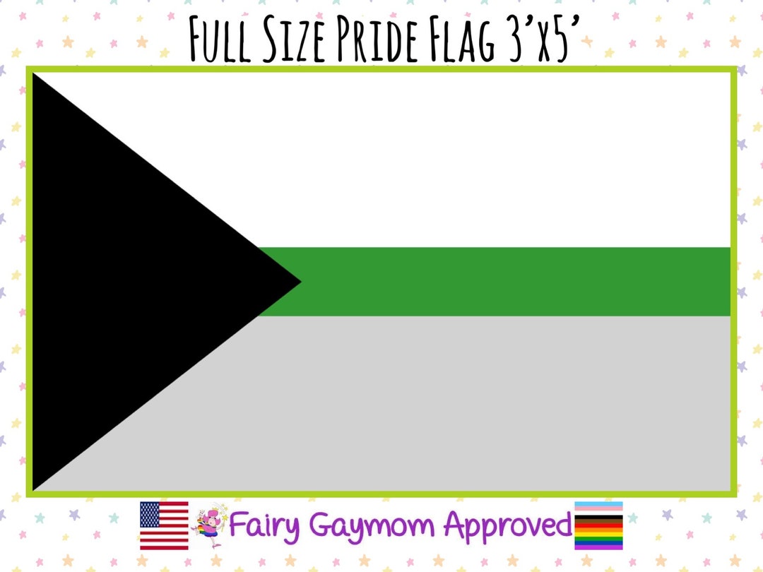 LGBTQA Demiromantic Pride Flag - Etsy