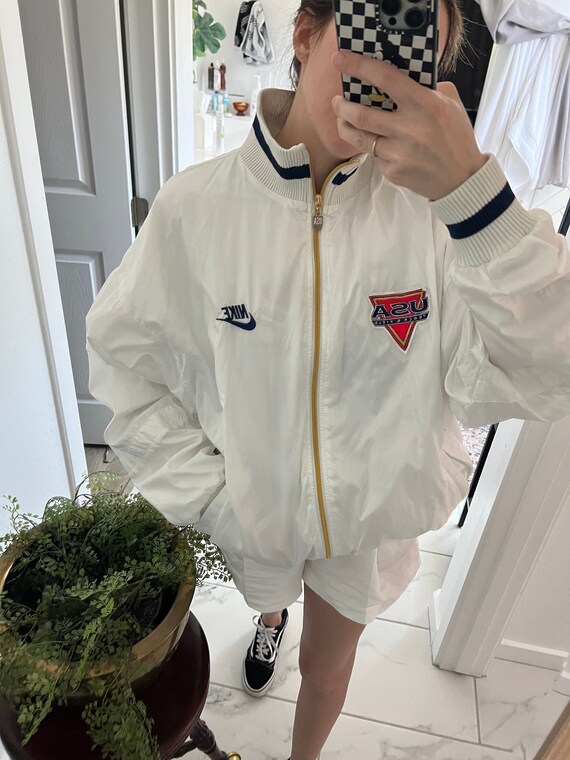 vintage track bomber jacket - Gem