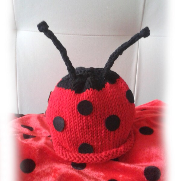 Ladybug Hat - Etsy