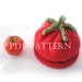 Instant Download, Knitting PATTERN for Baby Tomato Hat (PDF File ...