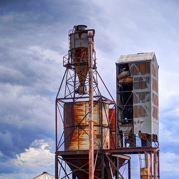 Grain Silo - Etsy