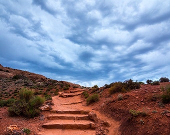 Moki Dugway Spring Thunderstorm Utah Photography Desert | Etsy