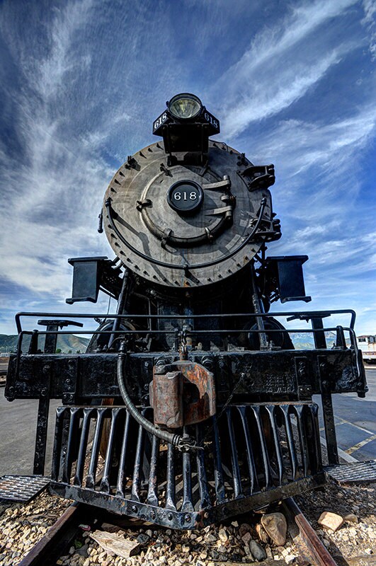 Heber Creeper Historic Locomotive, Wasatch Mountains, Utah Photography ...