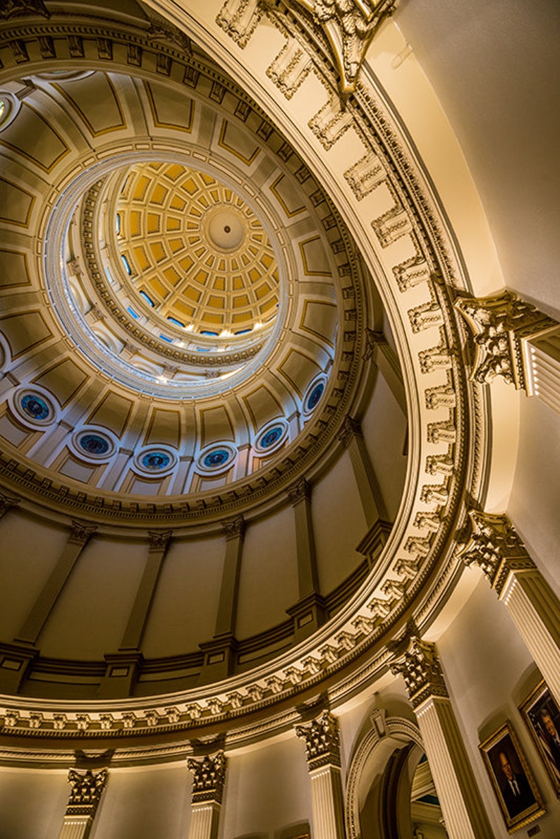 Colorado Photography, Capitol Building, Rotunda, Dome, Denver, Historic ...