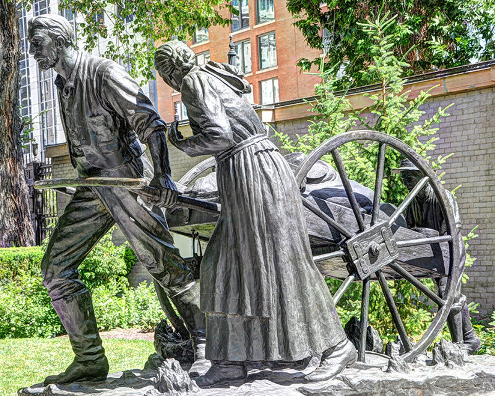 LDS Art, Mormon Handcart Pioneers, Utah History, Temple Square, Salt ...