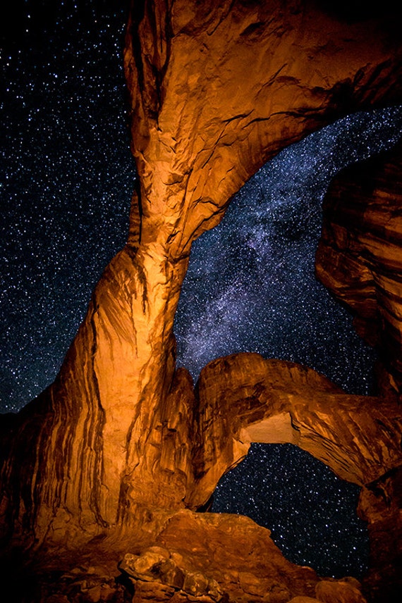 Arches National Park Night Sky